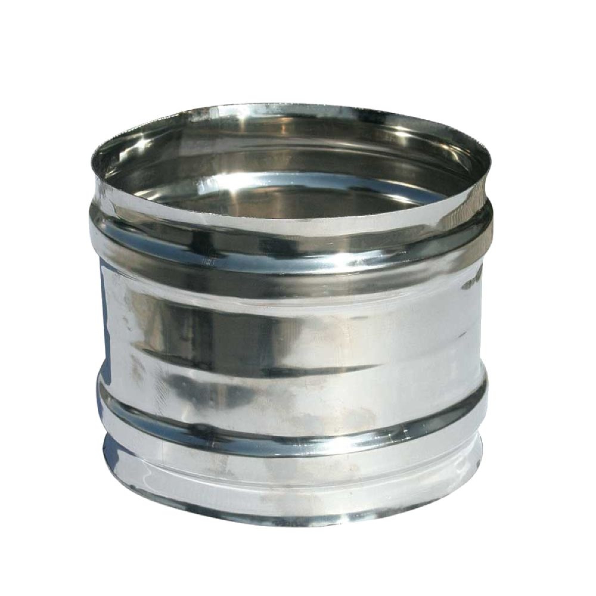 Mufa Inox Pentru Burlan Flexibil, Inox AISI 304, Ф230 - Balkanenergy.ro