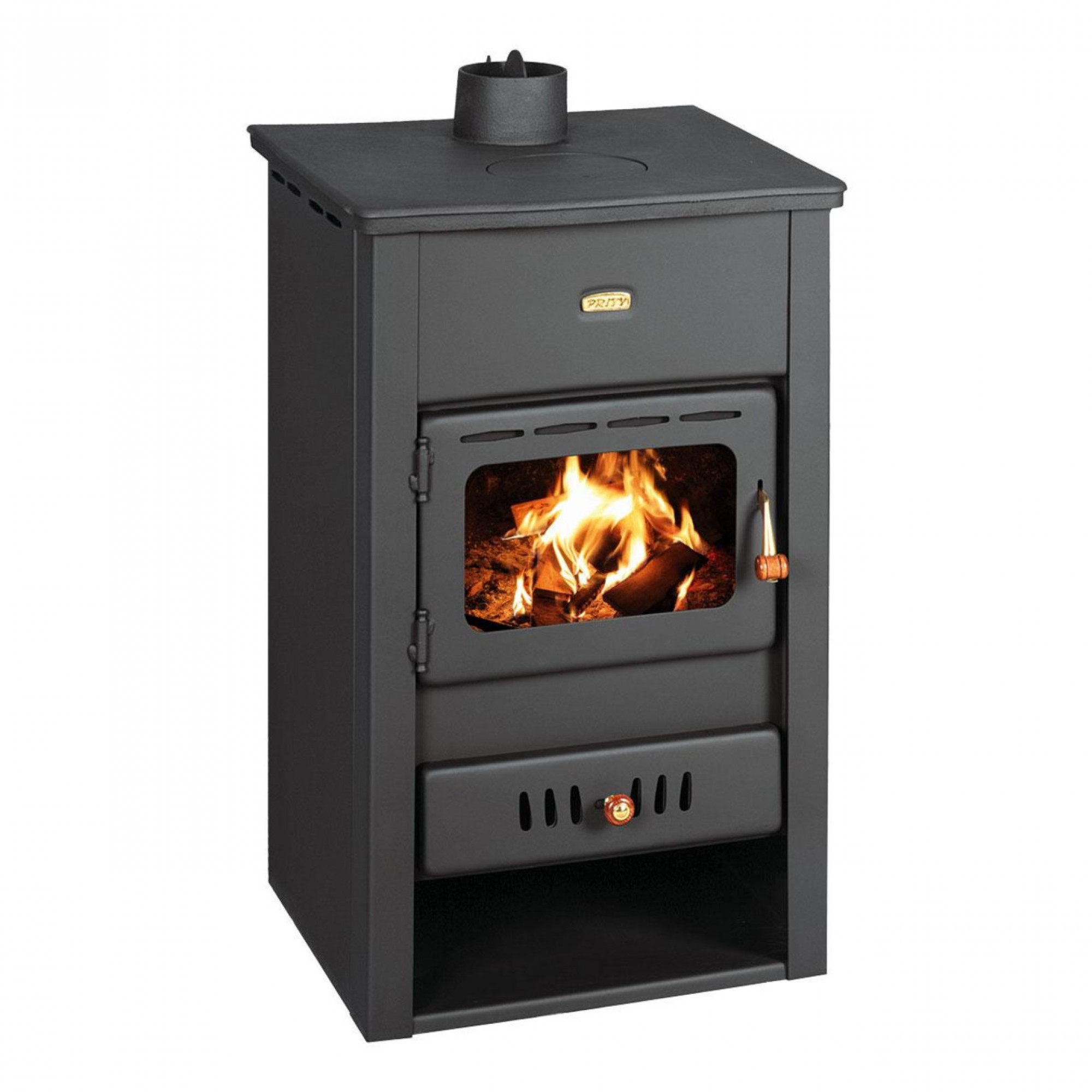 Termosemineu / Soba Tip Centrala Pe Lemne Prity, Model K2 CP W10, Cu ...